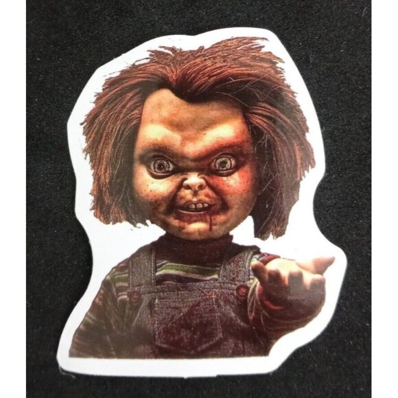 Office | 110 Childs Play Chucky Horror Movie Sticker 225x175 Ae | Poshmark